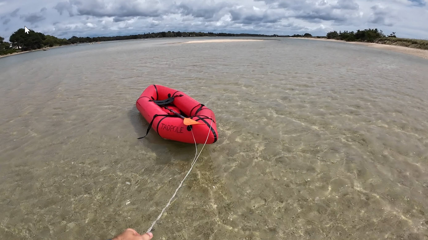 Biluta Packraft - Sailing With Dave